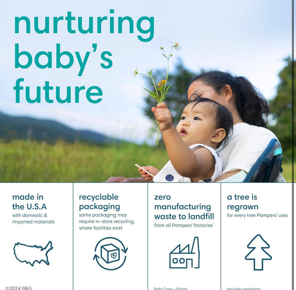 Pampers Pure Protection Diapers - Size 4, 150 Count, Hypoallergenic Un ...